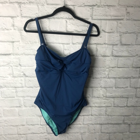 Moontide | Swim | Moontide Navy One Piece Swimsuit | Poshmark